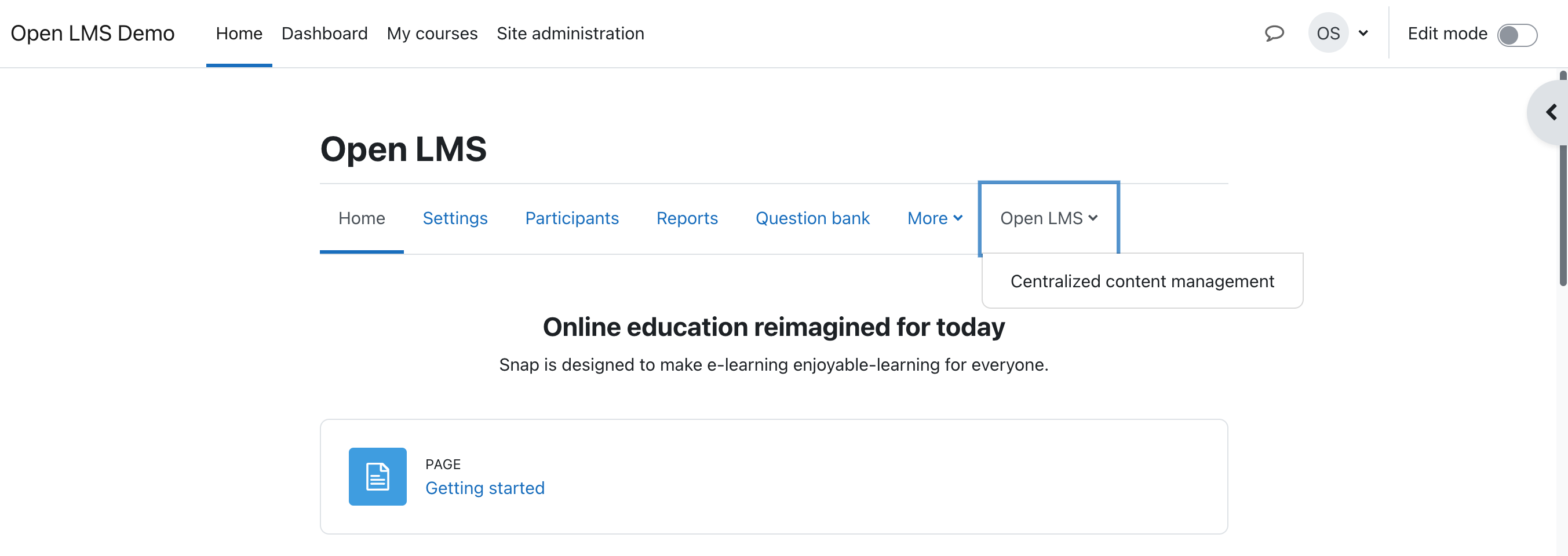 Open LMS EDU 4.0 Release Notes – Open LMS Support
